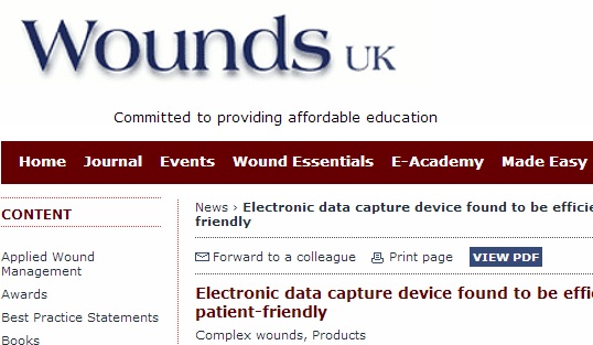 Wound magazine assesses Silhouette® - ARANZ Medical